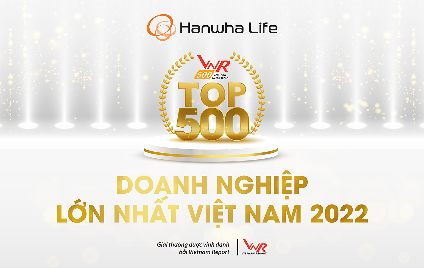 Hanwha Life được vinh danh Top 500 doanh nghiệp lớn nhất Việt Nam 2022 | Bảo hiểm Hanwha Life ...